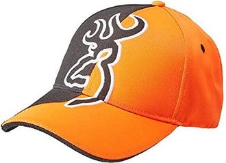 Browning Casquette demi-Blaze noir pour tout type de chasse par temps ensoleillé. Composition : coton 50 % polyester 50 %