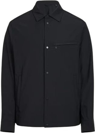 A|X Armani Exchange Homme, Vestes, Bleu, Taille: S Giacca taschino chiusura bottoni colletto classico