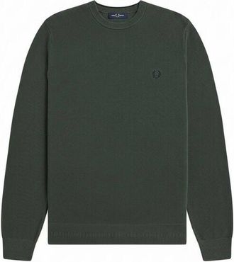 Fred Perry Herren Strickpullover aus Baumwolle PIQUE STITCH JUMPER