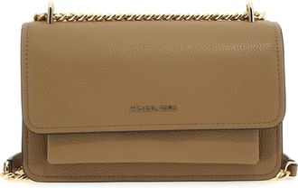 Michael Kors Women Lg Shoulder Hand Bag, Husk