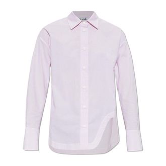 The Attico Femme, Blouses et Chemises, Rose, Taille: 36 FR Chemise &agrave; carreaux