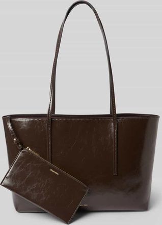 Calvin Klein Henkeltasche mit Label-Detail