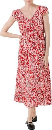 Caroll Femme 242r-rebelle Robe, Vermillon, 36 EU