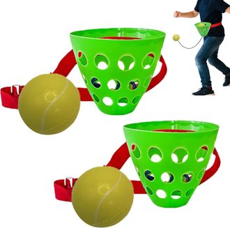 Generic Ballspiel mit oszillierendem Stab Komplett-Set, Unterhaltung f&uuml;r Training und Spiel, Aktivit&auml;ten mit flackernden Kugeln f&uuml;r Partys - F&uuml;r Familie, Freu