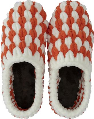 UZURII Slipper & Pantoletten - Zehentrenner Criss Cross Orange - Gr. 37 (EU) - in Orange - f&uuml;r Damen