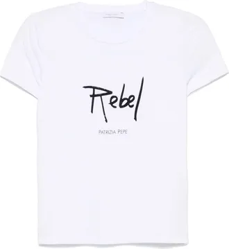 Patrizia Pepe t-shirt en coton - Blanc