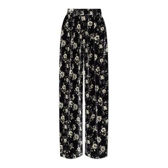 R13 Double Pleat Trouser - - Trousers - Damen - Schwarzk - W25
