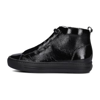 Paul Green Schwarze hohe Sneakers stilvolles Modell - - Shoes - Damen - Schwarzk - 37 1/2 EU