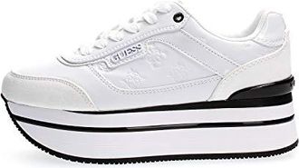Guess Hansin/Active Lady/L, Baskets pour Femme, Blanc, 40 EU
