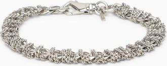Emanuele Bicocchi Silver 925 intricate chain bracelet