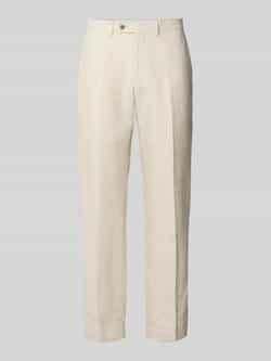 Christian Berg Leinenhose mit Ges&auml;&szlig;taschen