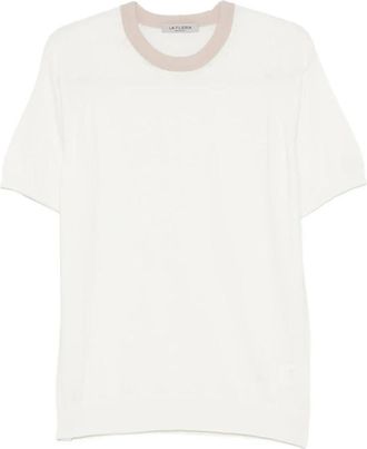La Fileria Homme, Pulls, Blanc, Taille: 5XL T-shirt Fileria
