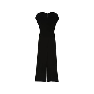 Norma Kamali Kurz&auml;rmliger Jumpsuit - - Jumpsuits & Playsuits - Damen - Schwarzk - S