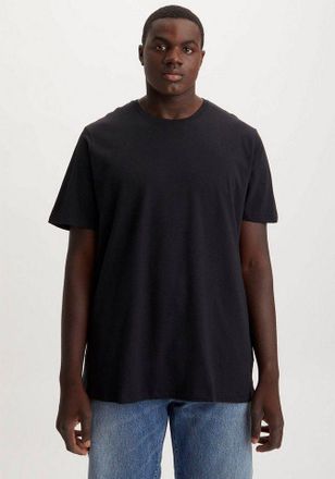 Levi's Plus Rundhalsshirt BIG 2 PACK TEE (Packung, 2er-Pack) unifarben