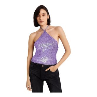 Retrof&ecirc;te Damen, Oberteile, Rosa, XS/SGr&ouml;&szlig;e