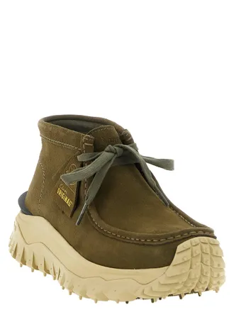 Moncler Trailgrip Wallabee GTX Ankle Boot - Olive Green