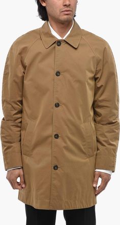 Corneliani Cotton-Blend Windbreaker With Welt Pockets Corneliani