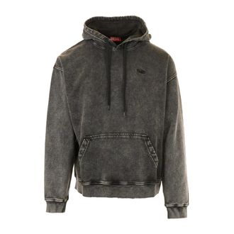 Diesel Homme, Sweatshirts et sweats &agrave; capuche, Noir, Taille: M S-Boxt-Hood-Den Sweat &agrave; capuche