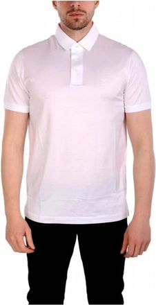 Emporio Armani Homme, Tops, Blanc, Taille: L Polo Logo