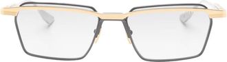 Dita Eyewear DTX195 Triline Brille mit eckigem Gestell - Gold