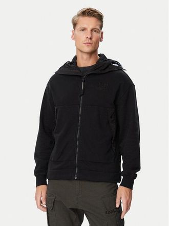 C.P. Company Sweatshirt 21CMSS032A005835M Schwarz Relaxed Fit