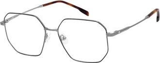 Gigi Studios Gigi Studios, Femme, Accessoires, Gris, Taille: 46 MM Eval Geometric Lunettes