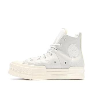 Converse Sneakers Chuck 70 Plus Hi MOONBATHE/Egret en synth&eacute;tique, Marron (7.5)