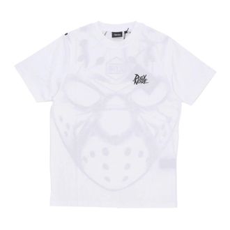 Dolly Noire Hockey Mask T-Shirt - - Tops - Herren - Wei&szlig; - XS