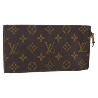 Louis Vuitton Pochette en toile Pre-owned - Femme - Pre-owned - Brun - Taille: ONE Size