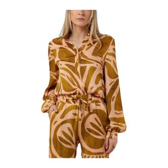 Amaya Amsterdam Damen, Blusen & Hemden, Mehrfarbig, MGröße