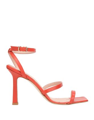 8 by YOOX LEATHER SQUARE TOE THONG SANDAL 90