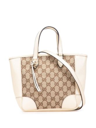 Gucci petit sac à bandoulière en toile GG Bree (2000-2015) - Marron