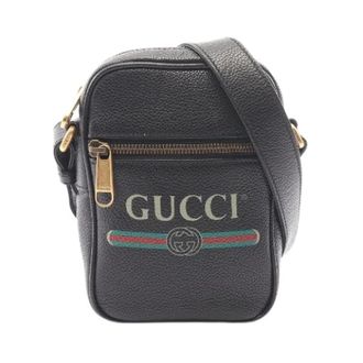 Gucci Pre-owned Webbing Line Leder Schultertasche - - Pre-owned - Damen - Schwarzk - ONE SIZE