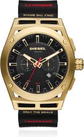Diesel Homme, Accessoires, Jaune, Taille: ONE Size Timeframe Chronograph