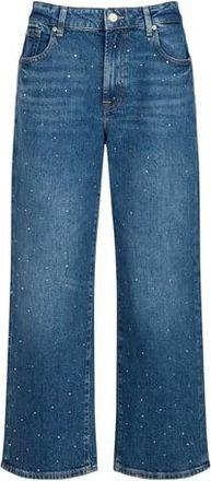 7 For All Mankind Jean droit &agrave; strass