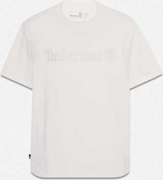 Timberland Hampton Kurzarm-T-Shirt f&uuml;r Herren in Wei&szlig;, Herren, Wei&szlig;, Gr&ouml;&szlig;e