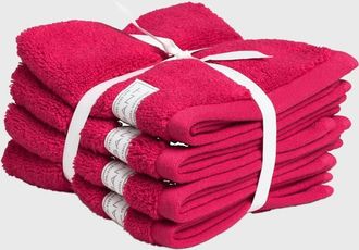 GANT Premium 4er Set Gästetuch 30x30 Farbe Love Potion Größe 4x30x30