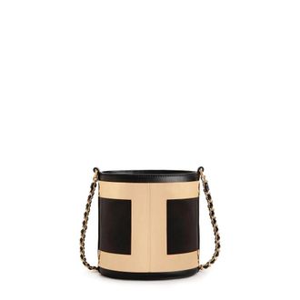 Elisabetta Franchi Bucket Bag mit Logo - - Bags - Damen - Schwarzk - ONE SIZE