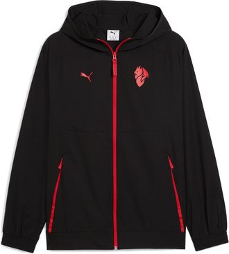 Puma AC Mailand Pumatech Woven Jacke schwarz, L Herren