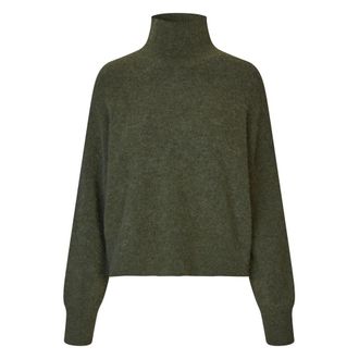 Sams&oslash;e & Sams&oslash;e Nola T-n - - Knitwear - Damen - Gr&uuml;n - M
