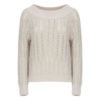 D.exterior Damen, Strickwaren, Beige, SGr&ouml;&szlig;e