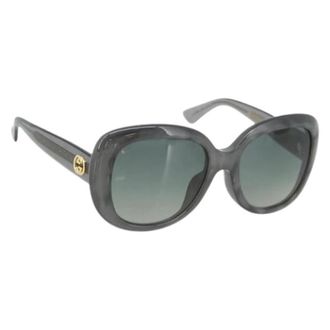 Gucci Pre-owned Vintage Sonnenbrillen - - Pre-owned - Damen - Grau - ONE SIZE