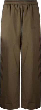 Off-white Homme, Pantalons, Brun, Taille: M Diagonal Cotton Trackpants
