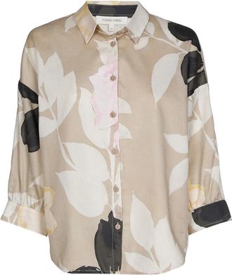 Marie M&eacute;ro Femme, Blouses et Chemises, Multicolore, Taille: 44 FR Chemise Simple &agrave; Imprim&eacute; Floral
