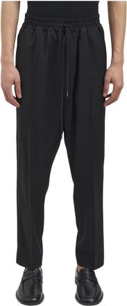 Isabel Benenato Isabel Benenato, Homme, Pantalons, Noir, Taille: M Pantalons de surv&ecirc;tement