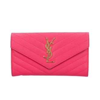Saint Laurent Pre-owned Vintage Langb&ouml;rse - - Pre-owned - Damen - Rosa - ONE SIZE