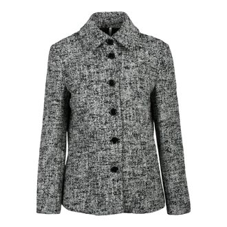 Liviana Conti Femme, Vestes, Gris, Taille: 38 FR Veste en Laine Douce