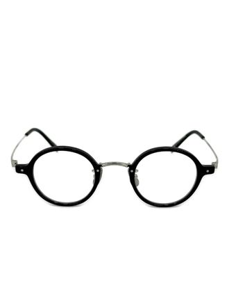 Yellows Plus lunettes de vue Ted &agrave; monture ronde - Noir