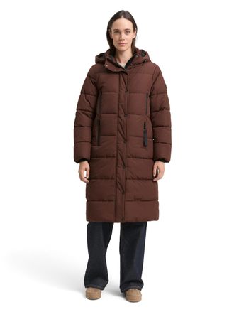 Tom Tailor Tom Tailor Damen Puffer-Mantel mit Abnehmbarer Kapuze