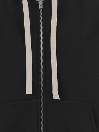 Jil Sander Womens Cotton Hoodie Black Knitwear Sweater